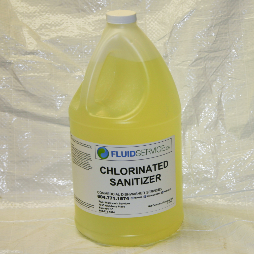 Chlorinated Bar sanitizer – Fluid Service