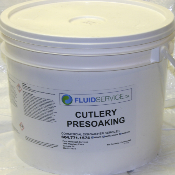 No. 1 Cutlery Pre-Soaking Powder - 10 Kg - Fluid Service