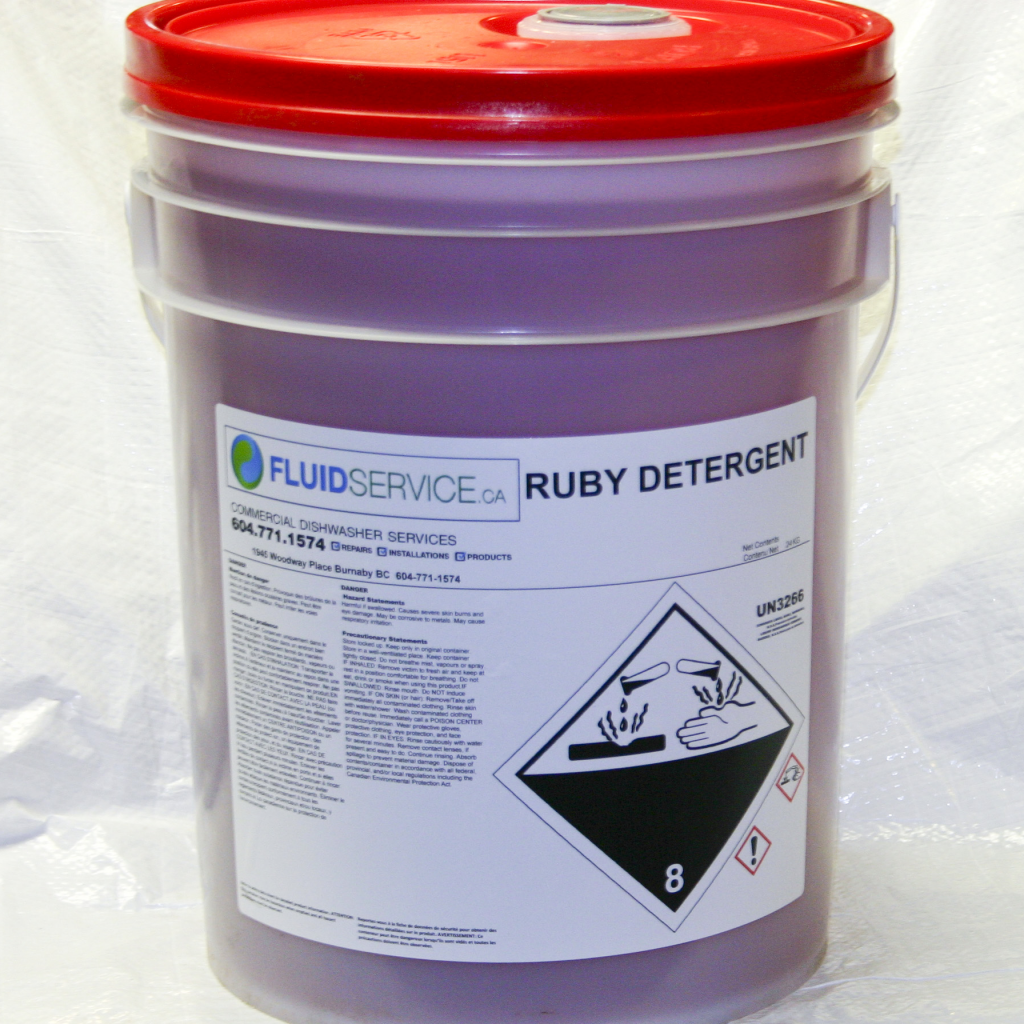 RUBY Machine detergent – Fluid Service